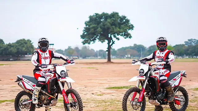 Hero Xpulse 210 Rally prototype makes official debut - BikeWale