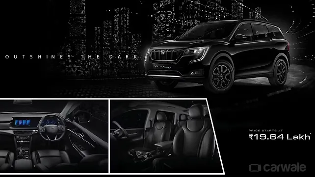Mahindra XUV700 Ebony Edition Launched at Rs. 19.64 lakh - CarWale