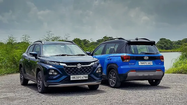 Maruti Fronx AMT vs Hyundai Exter AMT: Space, Features, Mileage ...