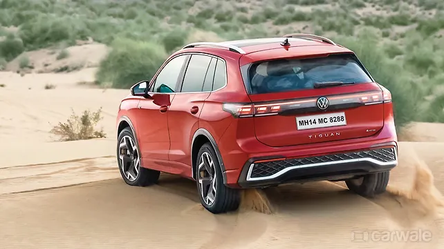 Volkswagen Tiguan R-Line Launched in India at Rs. 49 Lakh - CarWale