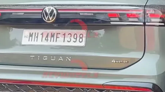 Volkswagen Tiguan R-Line Spotted ahead of Launch - CarWale