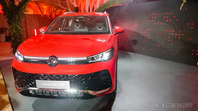 Volkswagen Tiguan R-Line Launched in India at Rs. 49 Lakh - CarWale