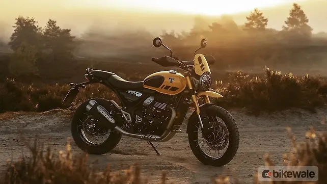 Triumph Scrambler 400 XC Tubeless Spoke Wheels Price Revealed - BikeWale