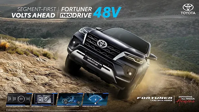 Toyota Fortuner, Legender Neo Drive Variants Launched in India - CarWale
