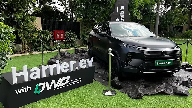 Tata Harrier EV Stealth Edition: Now in Pictures - CarWale
