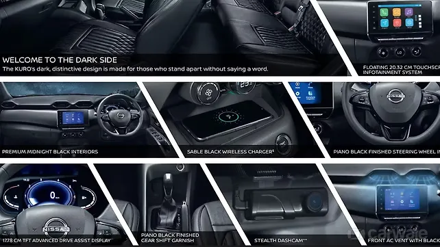 2025 Nissan Magnite Kuro Edition: Now in Pictures - CarWale