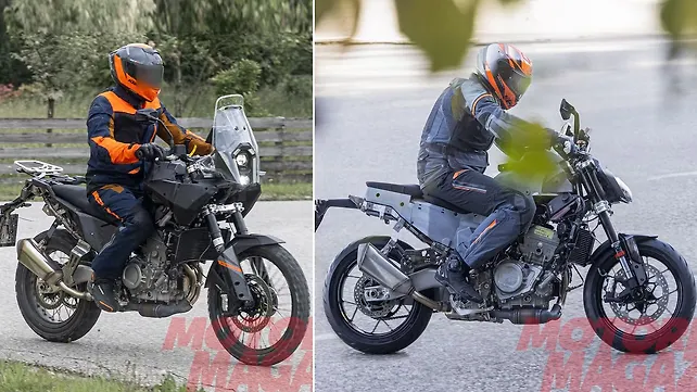 New KTM Twin-cylinder Bikes Spotted: Is this the 690 Replacement ...