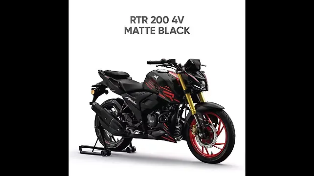New TVS Apache RTR 160 4V, Apache RTR 200 4V Top Variants Launched ...