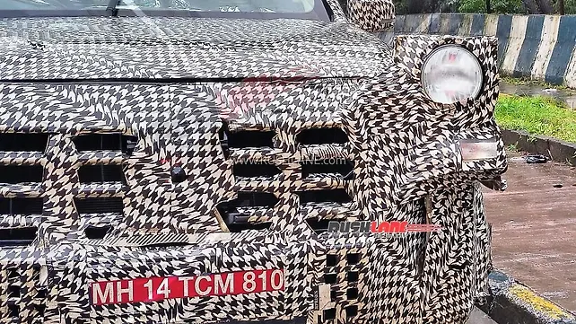 Mahindra Scorpio N Pickup Spied with Multiple Jerry Cans - CarWale
