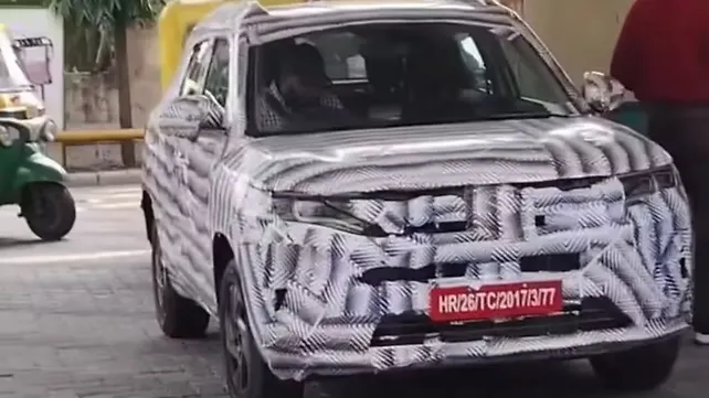 Updated Maruti Brezza Spied Again: New Details Leaked - CarWale