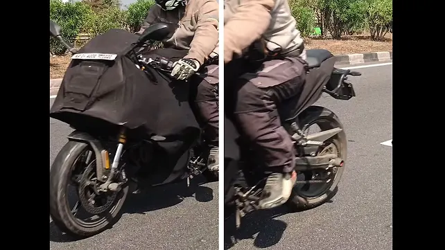 Is This the BMW F 450 GS Based TVS Apache RR 450? - BikeWale