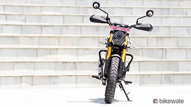 Triumph Scrambler 400 X Price - Mileage, Images, Colours | BikeWale