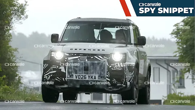 Land Rover Defender Facelift Caught Testing: To Get New Captain Seat ...