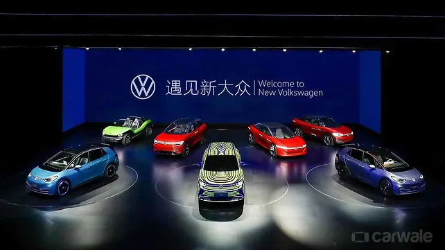 Volkswagen ID4 teased in production guise ahead of China debut - CarWale