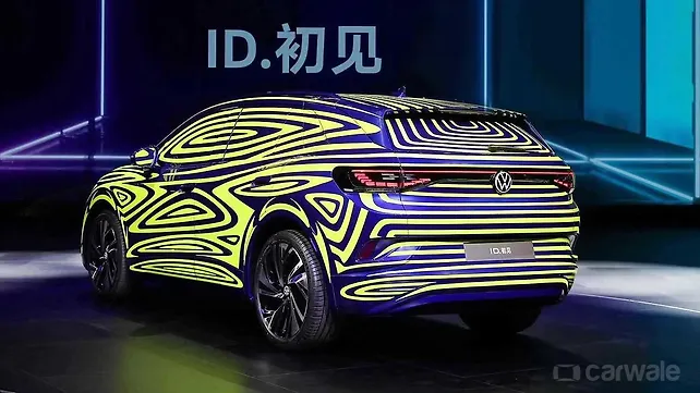 Volkswagen ID4 teased in production guise ahead of China debut - CarWale