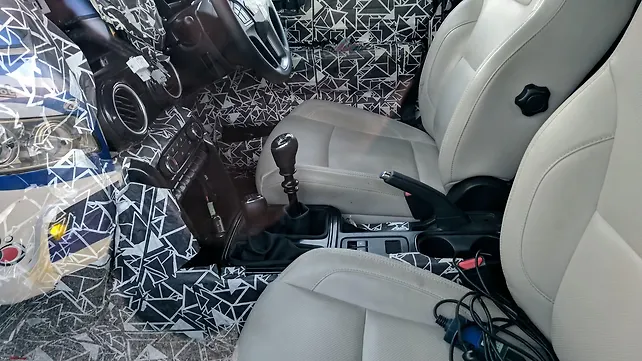 Production-ready next-gen Mahindra Thar spied; interiors leaked - CarWale