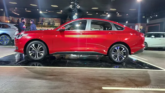 MG RC6 sedan debuts at the Auto Expo 2020 - CarWale