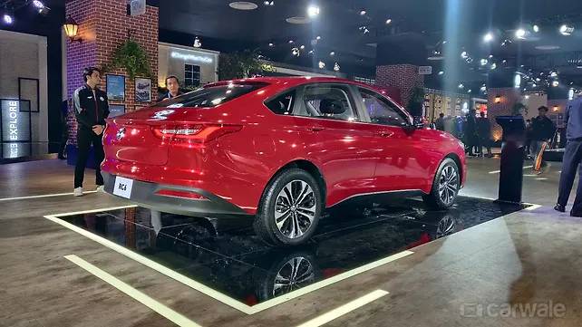 MG RC6 sedan debuts at the Auto Expo 2020 - CarWale