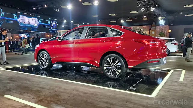 MG RC6 sedan debuts at the Auto Expo 2020 - CarWale