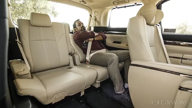 Toyota Vellfire Executive Lounge – Now in pictures - CarWale