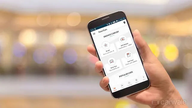 Download the CarWale app before buying a car - CarWale