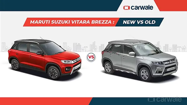 Maruti Vitara Brezza: Old Vs New - CarWale