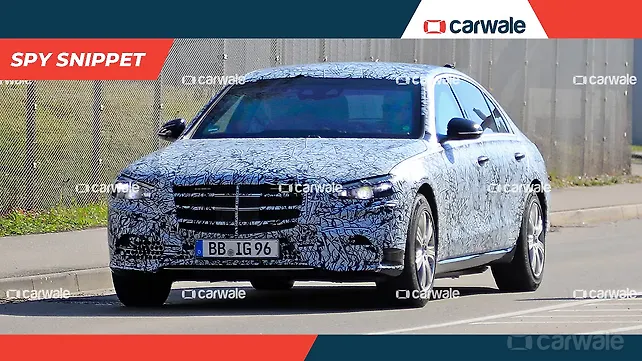 New Mercedes-Benz S-Class spotted on test - CarWale