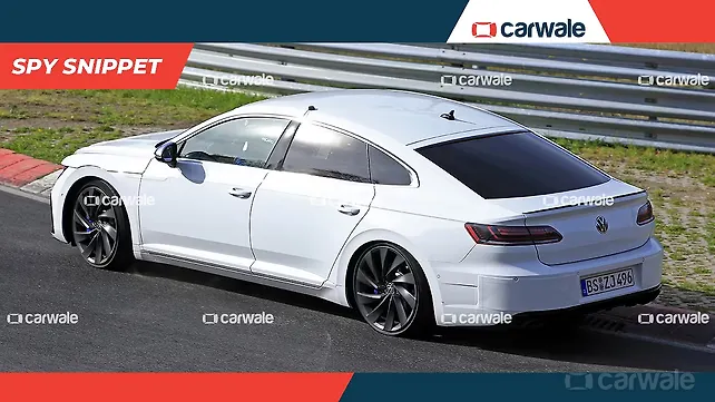 Volkswagen Arteon R and Shooting Brake spied on the ‘Ring - CarWale