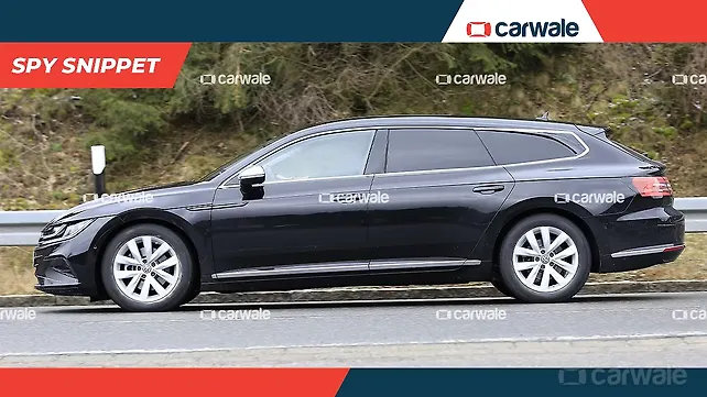 Volkswagen Arteon R and Shooting Brake spied on the ‘Ring - CarWale