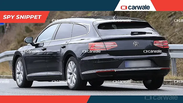 Volkswagen Arteon R and Shooting Brake spied on the ‘Ring - CarWale