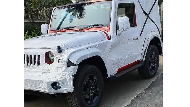 New-gen Mahindra Thar spotted in production ready form - CarWale