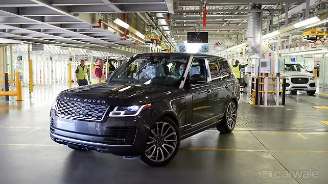 Land Rover recommences production across its manufacturing facilities ...