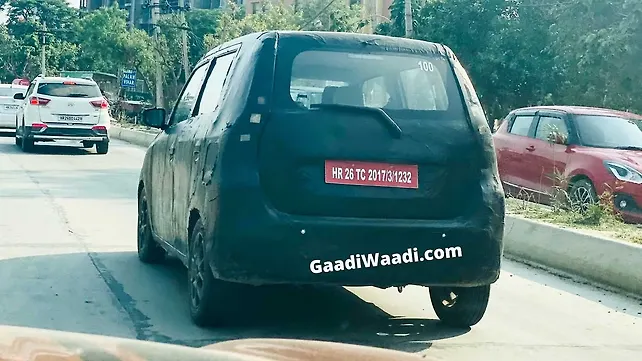 Maruti Wagon R Electric spotted testing as lockdown eases - CarWale