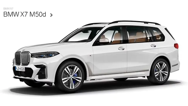 New BMW X7 M50d - Now in pictures - CarWale