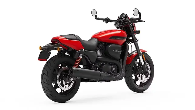 Harley-Davidson Street Rod Rear Three-Quarter Image - BikeWale