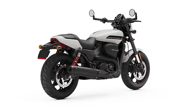 Harley-Davidson Street Rod Rear Three-Quarter Image - BikeWale