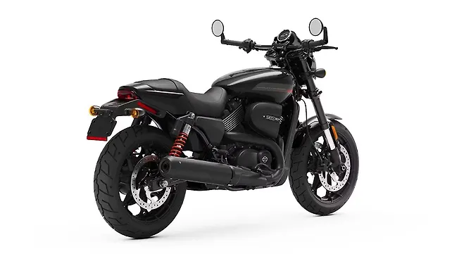 Harley-Davidson Street Rod Rear Three-Quarter Image - BikeWale