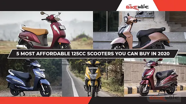 5 most affordable 125cc scooters you can buy in 2020 - Bikewale