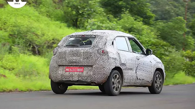 Tata HBX compact SUV spied testing ahead of its launch in India - CarWale