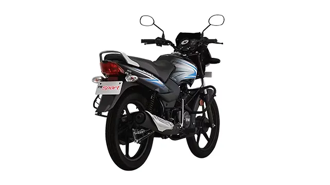 TVS Sport Rear Three-Quarter Image - BikeWale