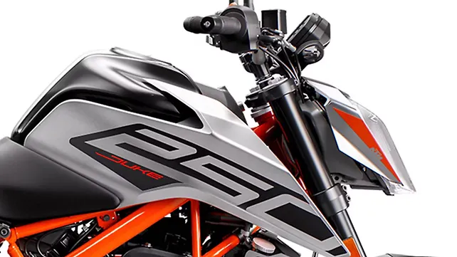 KTM 250 Duke [2021] Fuel Tank Image - BikeWale