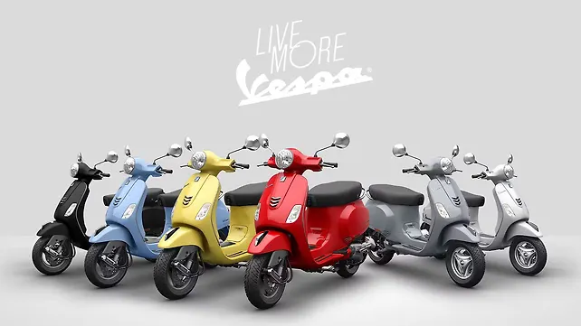 Vespa ZX 125 Front View Image - BikeWale