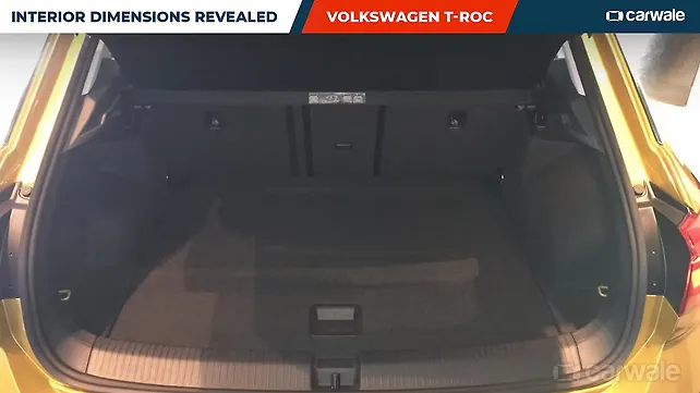Volkswagen T-Roc: Interior dimensions revealed - CarWale