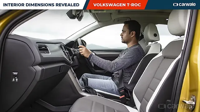 Volkswagen T-Roc: Interior dimensions revealed - CarWale