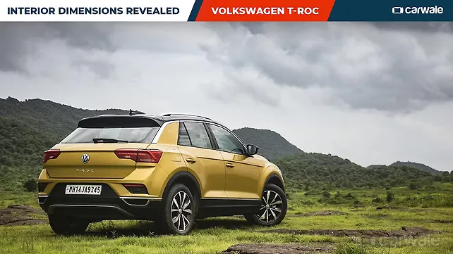 Volkswagen T-Roc: Interior dimensions revealed - CarWale