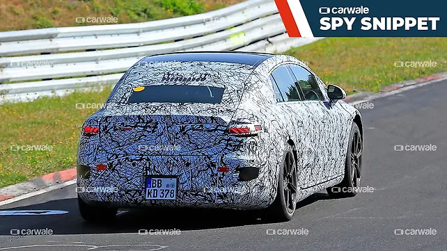 Mercedes-Benz EQS goes testing at the Nurburgring - CarWale