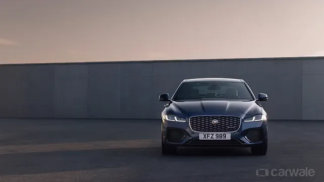 India-bound Jaguar XF facelift revealed with revamped interiors - CarWale