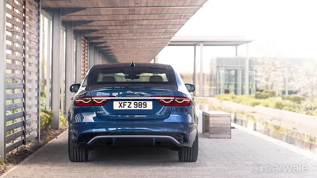 India-bound Jaguar XF facelift revealed with revamped interiors - CarWale