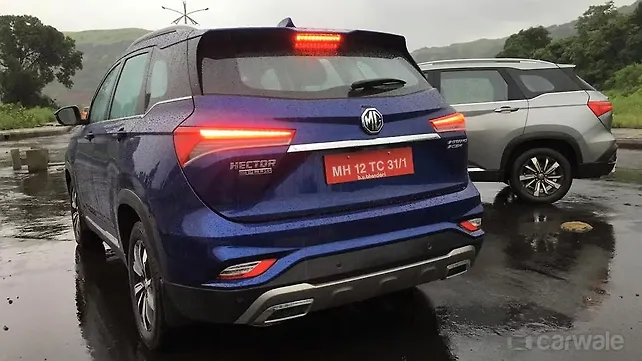 MG Hector vs MG Hector Plus - Now in pictures - CarWale