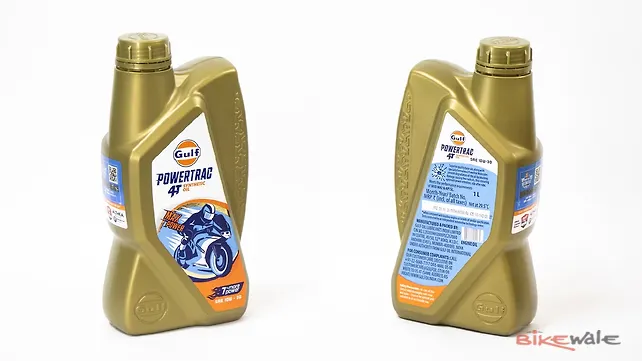 Gulf Oil Powertrac 4T Synthetic engine oil review for Hero Xpulse 200 ...